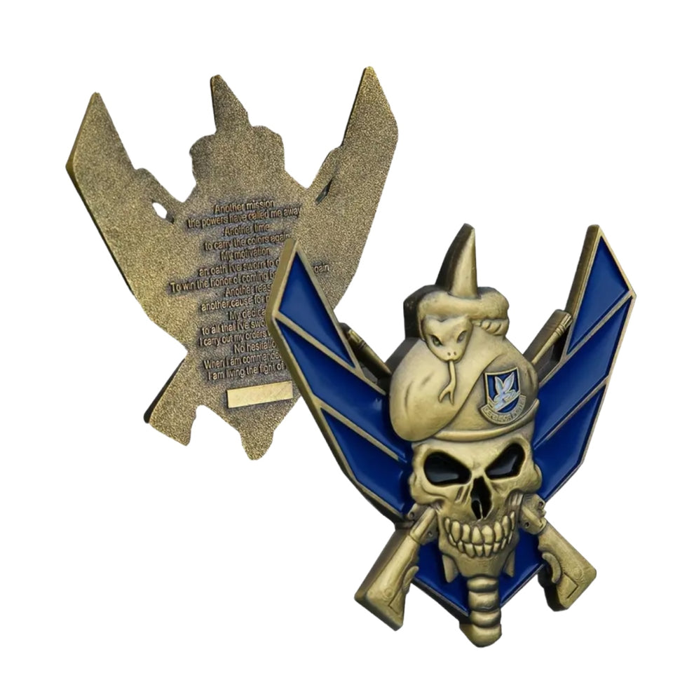 Security Forces Challenge Coin – Thread and Steel